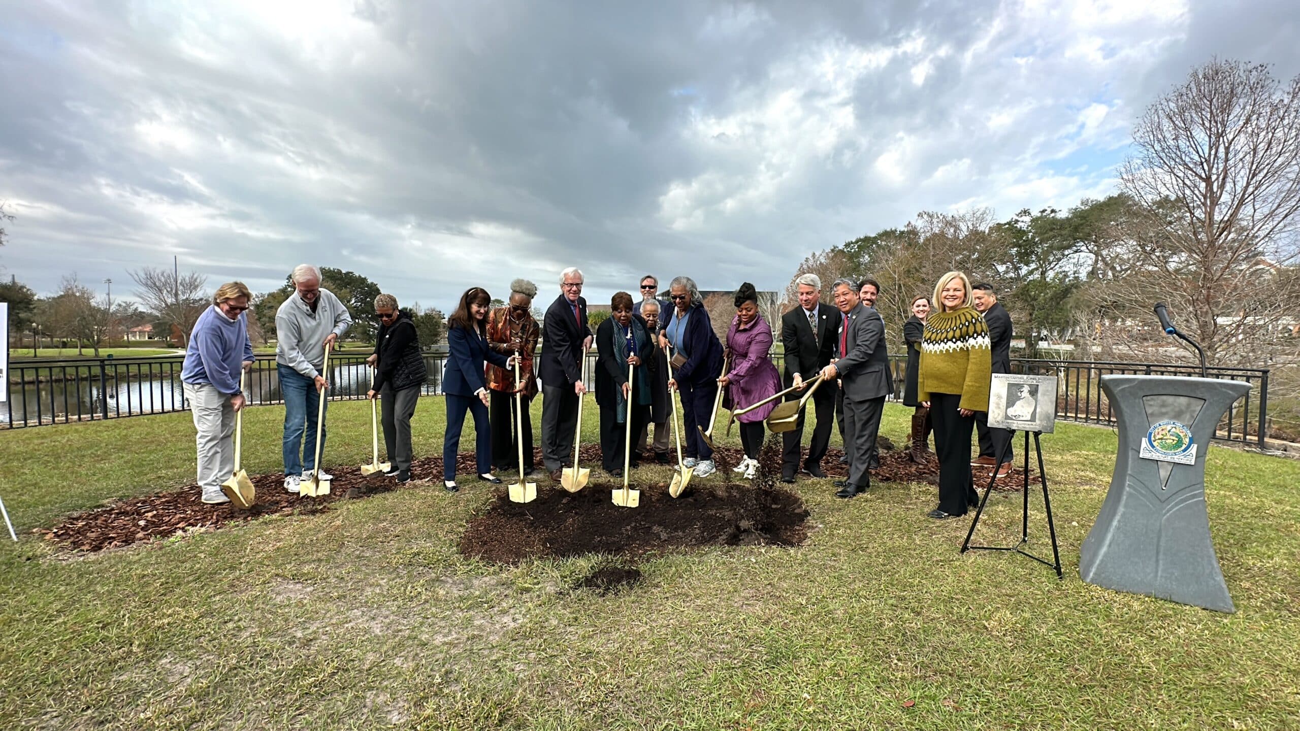Groundbreaking Ceremony for the Unity Corner at MLK, Jr. Park – City of ...